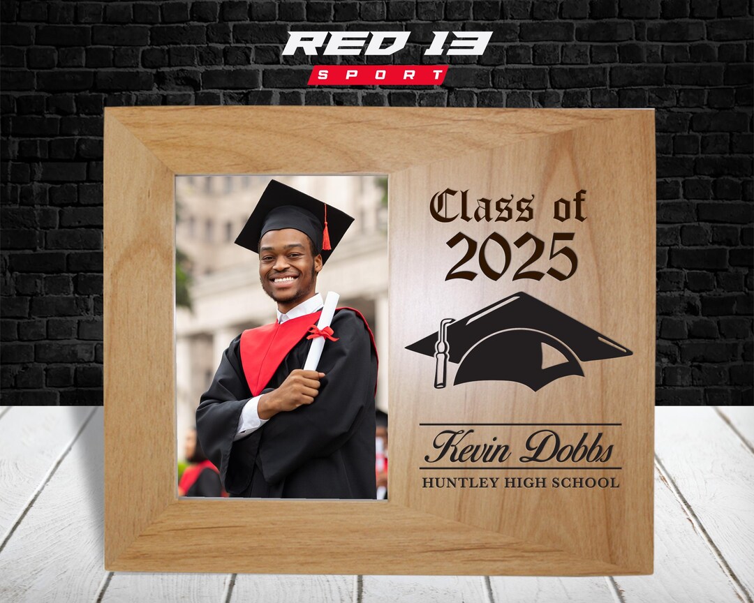 Personalized Graduation Picture Frame, Class of 2025 Graduation Picture ...