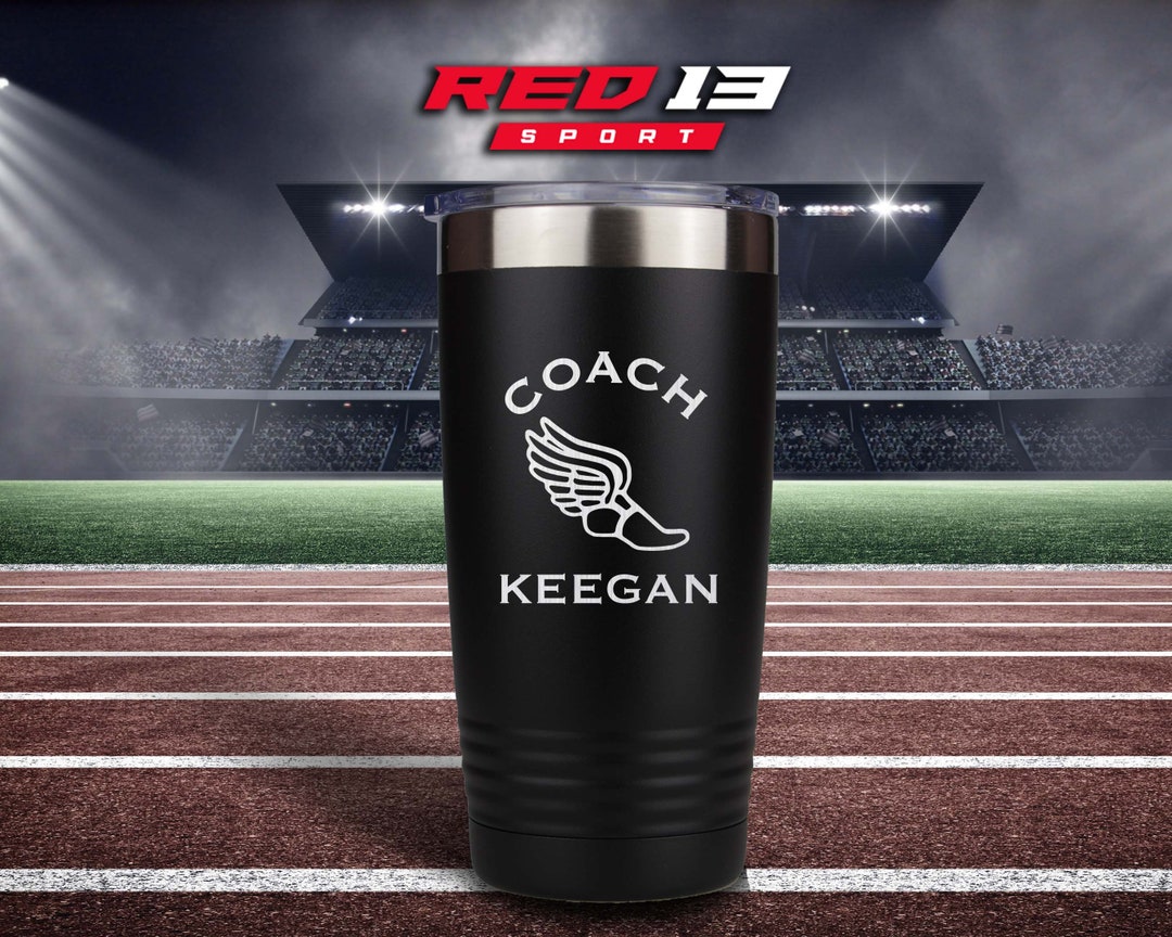 Personalized Track and Field Coach Tumbler, Track Coach Appreciation ...