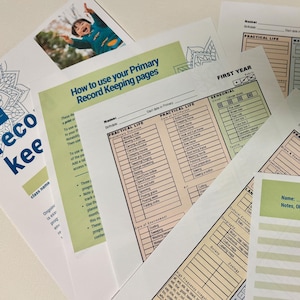 Montessori Early Childhood Record Keeping | Digital & Printable ...