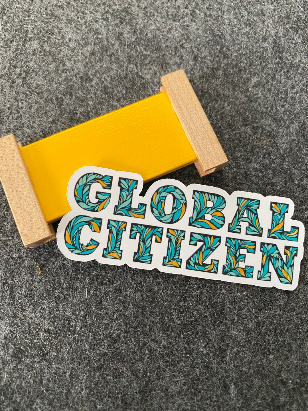 Montessori Vinyl Sticker | GLOBAL CITIZEN | PERFECT Montessori Teacher ...