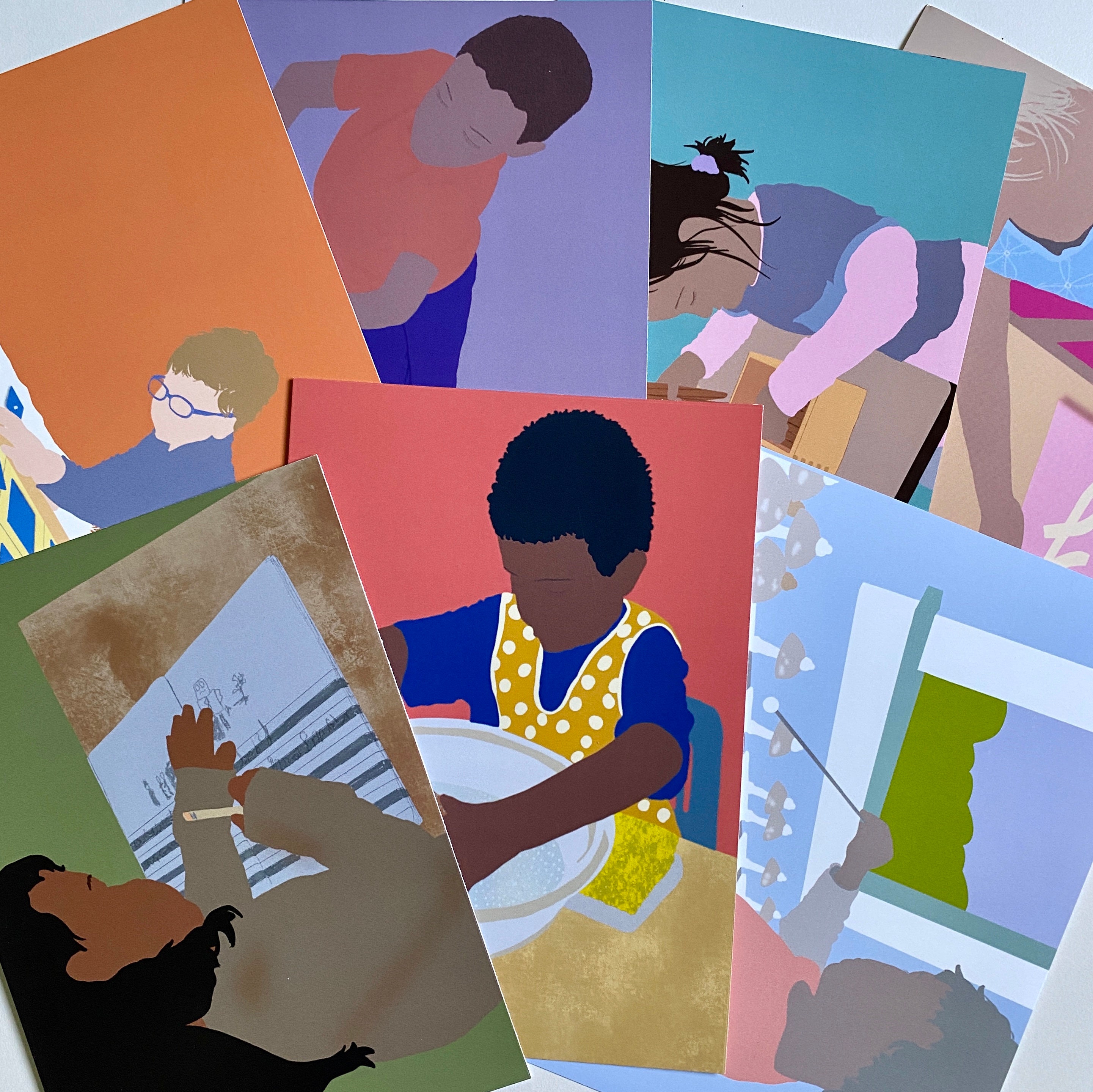 Montessori Art Prints | Set of 7 Designs | Classroom Decor | 5x7 ...