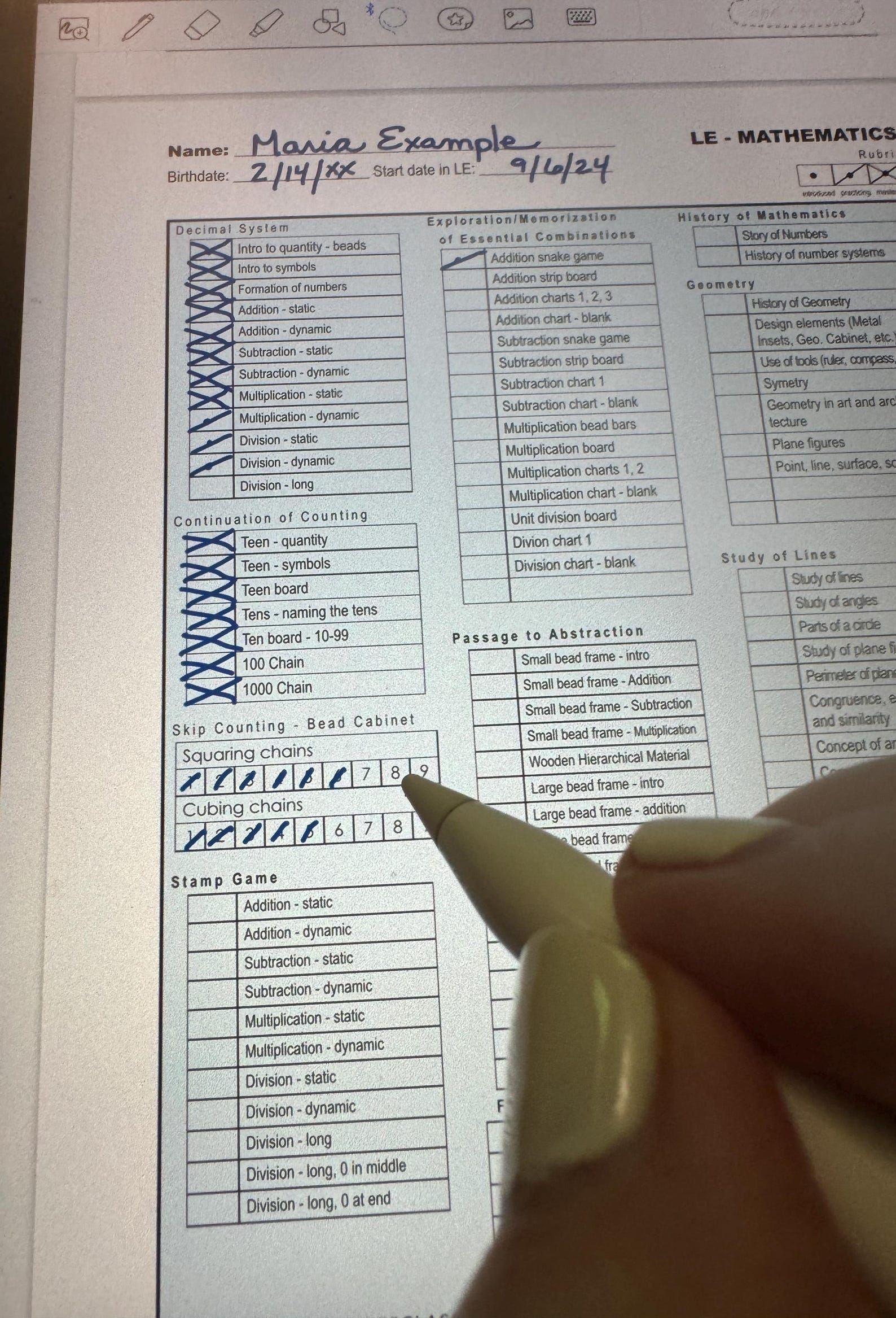 Montessori Lower Elementary Record Keeping | Digital and Printable ...