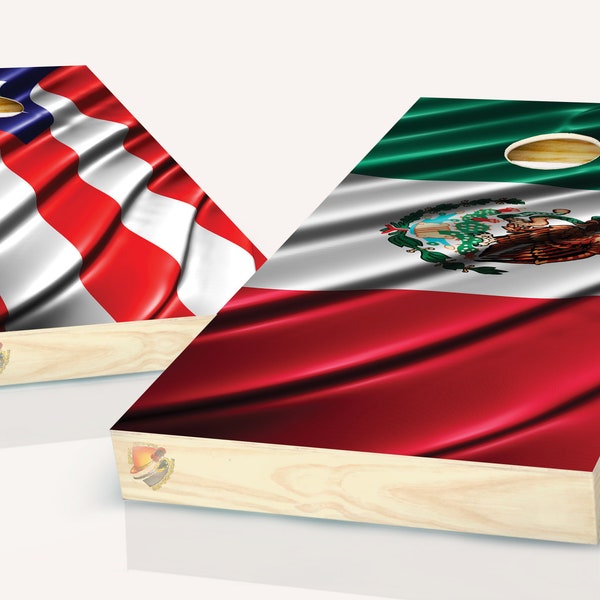Puerto Rico Mexican Flag - Etsy