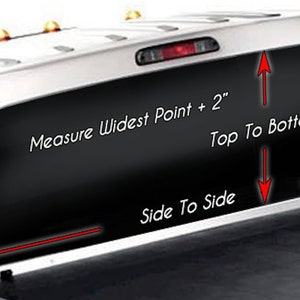 BASS Seabass FISHING Fish Rear Window Perforated Graphic Decal Tint ...