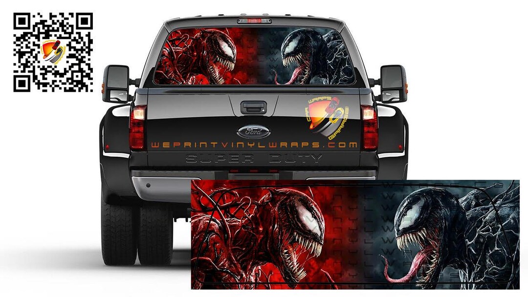 Spiderman Rear Window Tint Perforated Graphic Vinyl Trucks Cars Campers ...