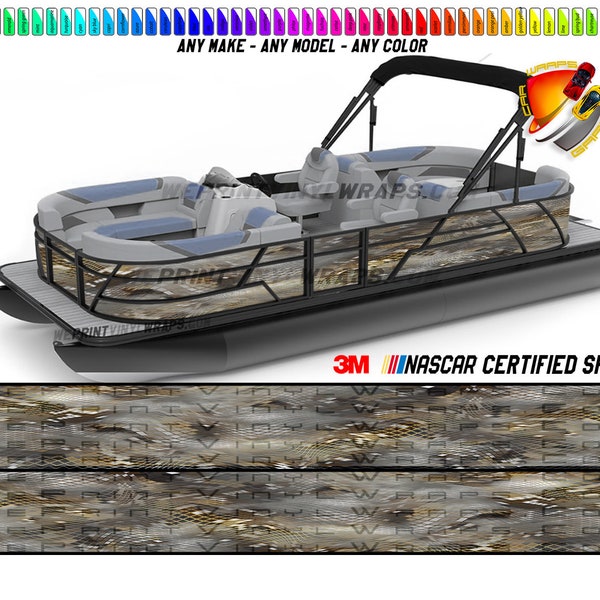 Pontoon Boat Wrap Vinyl - Etsy