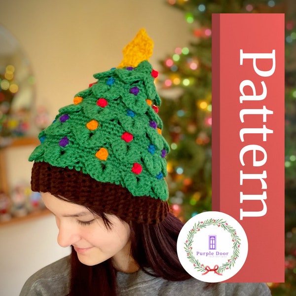 Christmas Tree Hat - Etsy