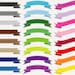 Digital Ribbon Banners Clipart Stitched Ribbon Banner Clip | Etsy