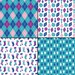 Purple and Blue Christmas Digital Paper, Frozen Christmas Digital ...