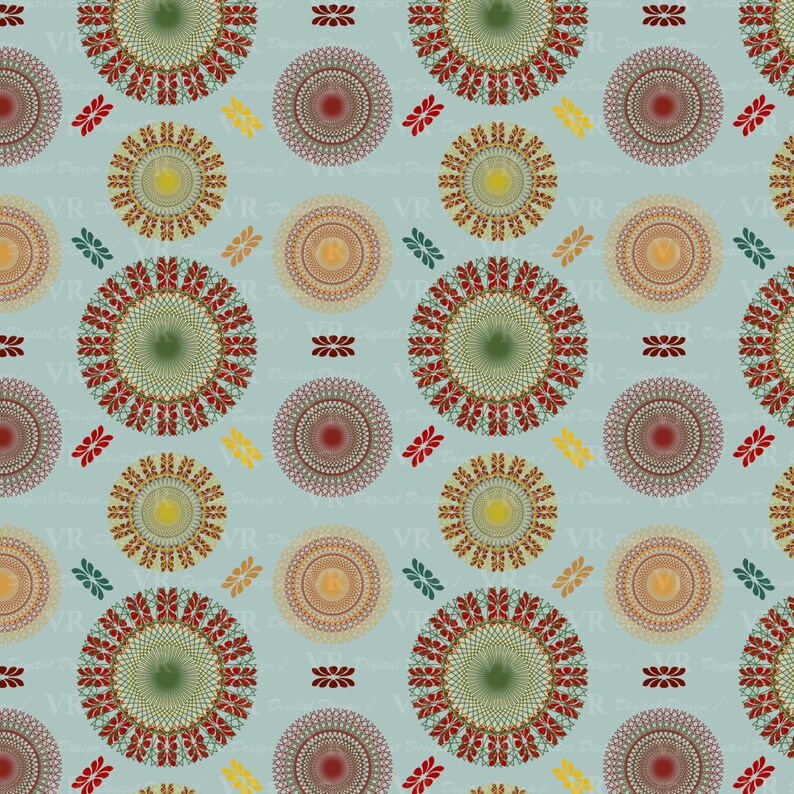 Earth Tones Digital Paper Set, Earthtone Abstract Printable Scrapbook ...