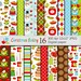 Christmas Baking Digital Paper With Christmas Cookies, Christmas Cakes ...
