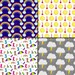 Weather Digital Paper Set, Weather Digital Papers With Rain Sun ...