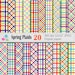 Spring Plaid Digital Paper Set Bright Colorful Plaid Digital | Etsy