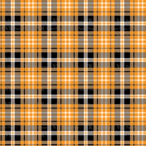 Halloween Plaids Digital Paper Set, Halloween Plaid Digital Papers ...