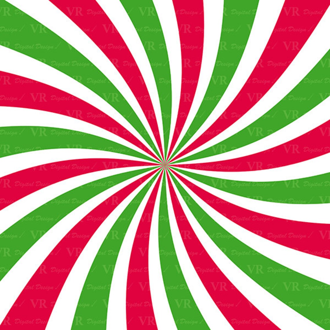 SALE 50% Merry Christmas Digital Paper Set, Christmas Digital Papers ...