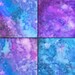 Purple and Blue Watercolor Digital Paper, Watercolor Texture ...