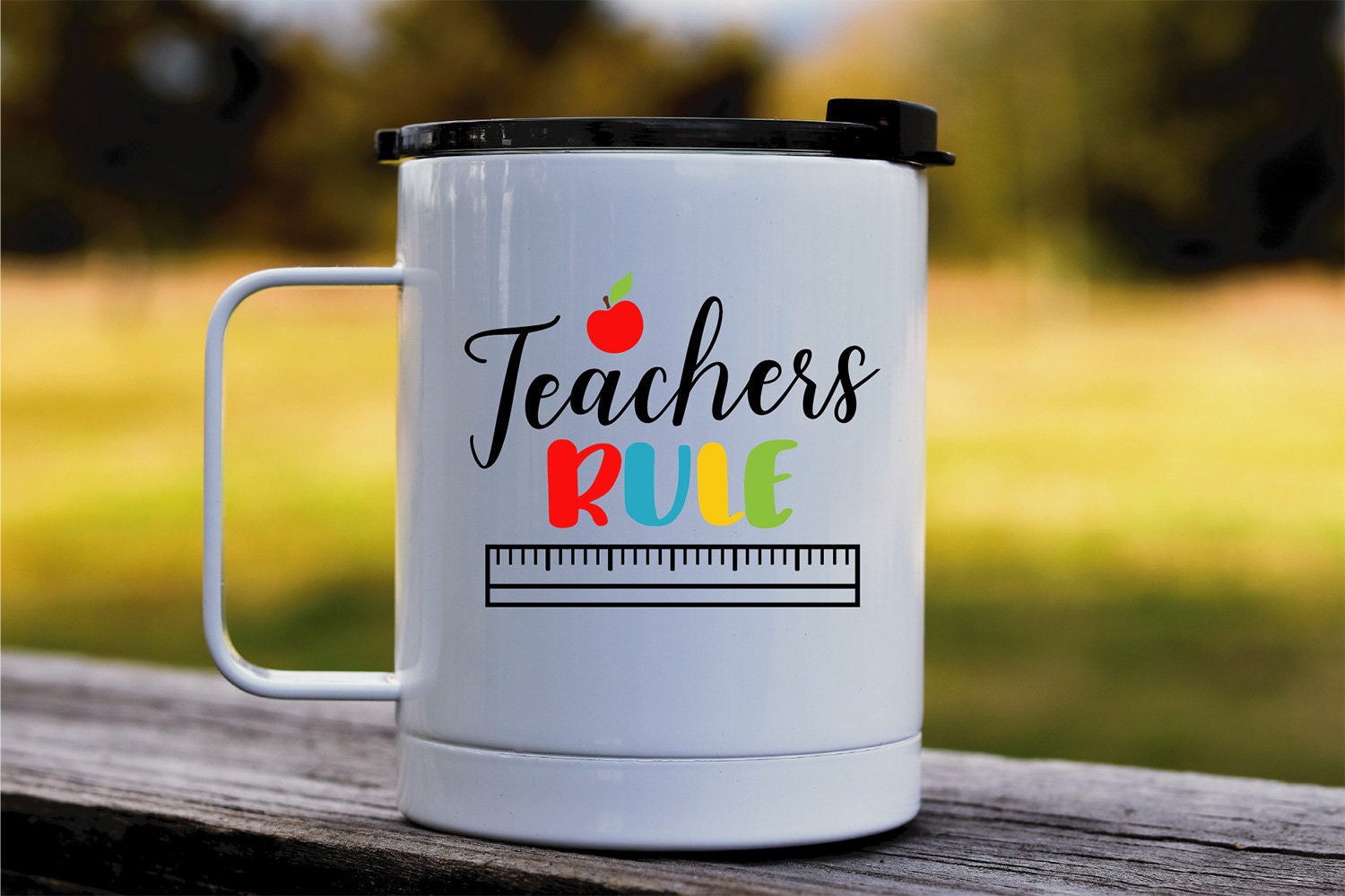 Teachers Rule Svg, Teacher Svg, Education Cut File, School Svg, Digital ...