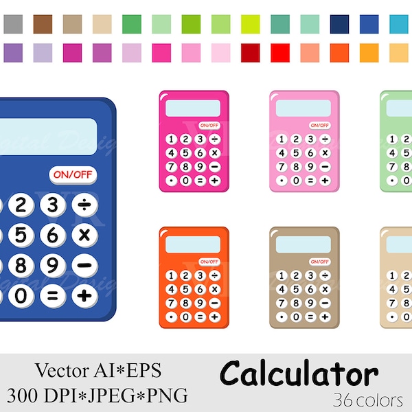 Math Clip Art - Etsy
