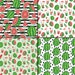 Watermelon Digital Paper, Cute Summer Fruit Digital Papers, Red and ...