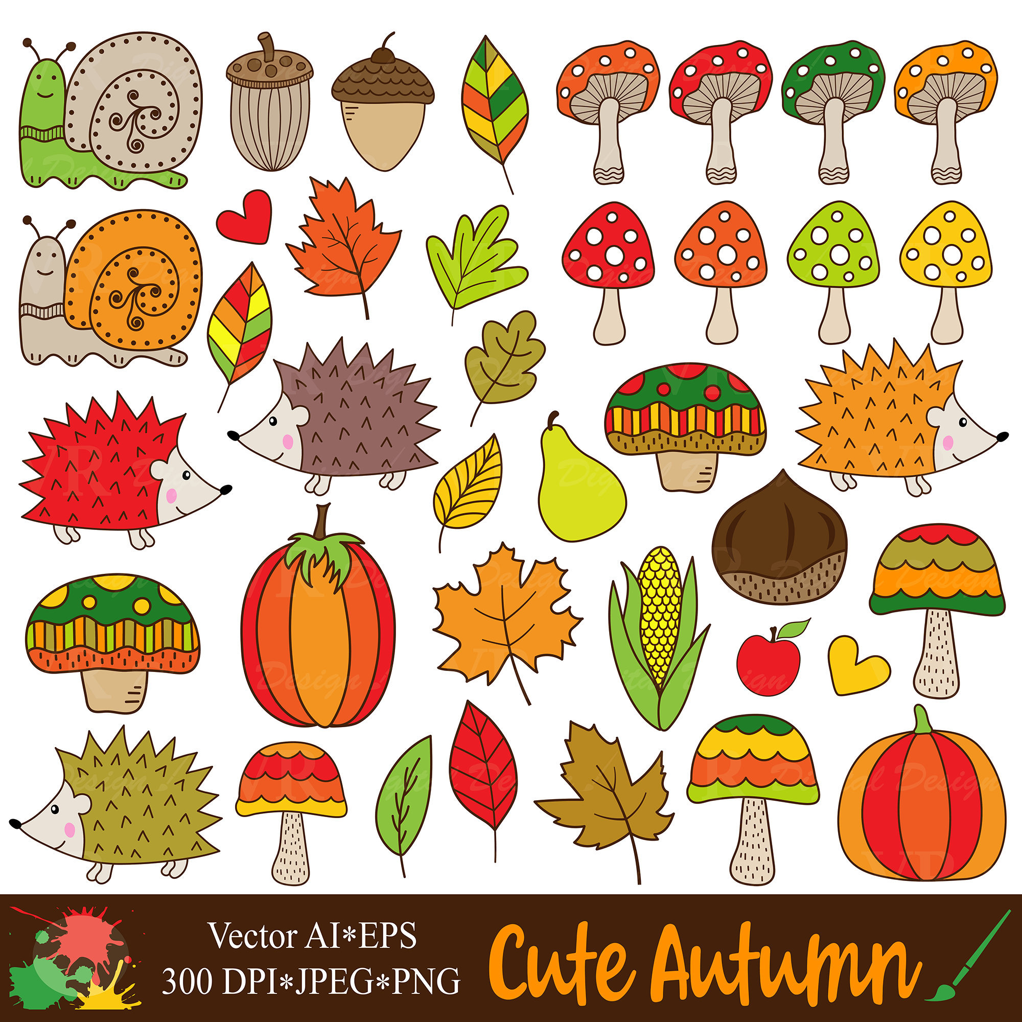 Cute Fall Clipart
