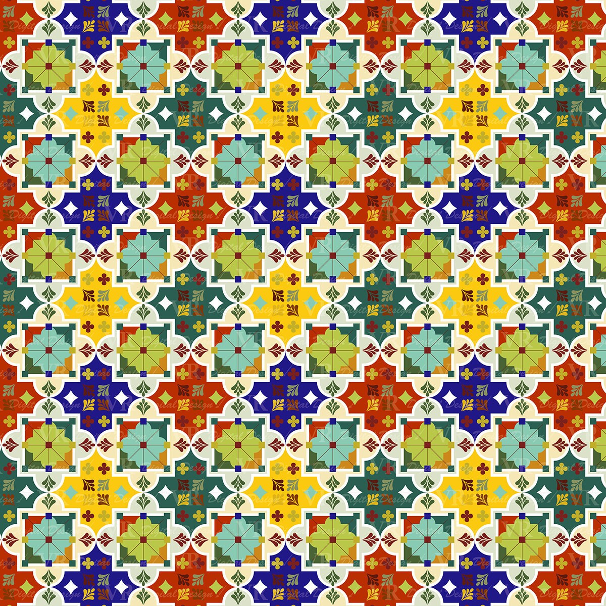 Moroccan Digital Paper Set, Scrapbook Digital Papers, Ethnic, Tribal ...