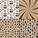 Coffee Digital Paper Set, Coffee Bean Digital Paper, Coffee Cup ...