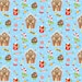 Christmas Gingerbread Digital Paper Set, Gingerbread House, Cookies ...