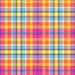 Bright Summer Plaid Digital Paper, Summer Multicolored Plaid Patterns ...