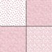Rose Gold Foil Digital Paper, Seamless Blush Pink Metallic Foil ...