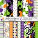 Halloween Plaids Digital Paper Set Halloween Plaid Digital - Etsy