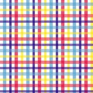 Spring Plaid Digital Paper Set, Bright Colorful Plaid Digital Scrapbook ...