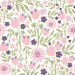 Seamless Spring Floral Digital Paper, Hand Drawn Flowers Seamless ...
