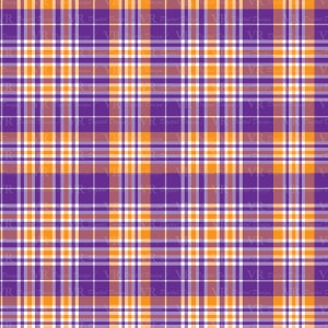 Halloween Plaids Digital Paper Set, Halloween Plaid Digital Papers ...
