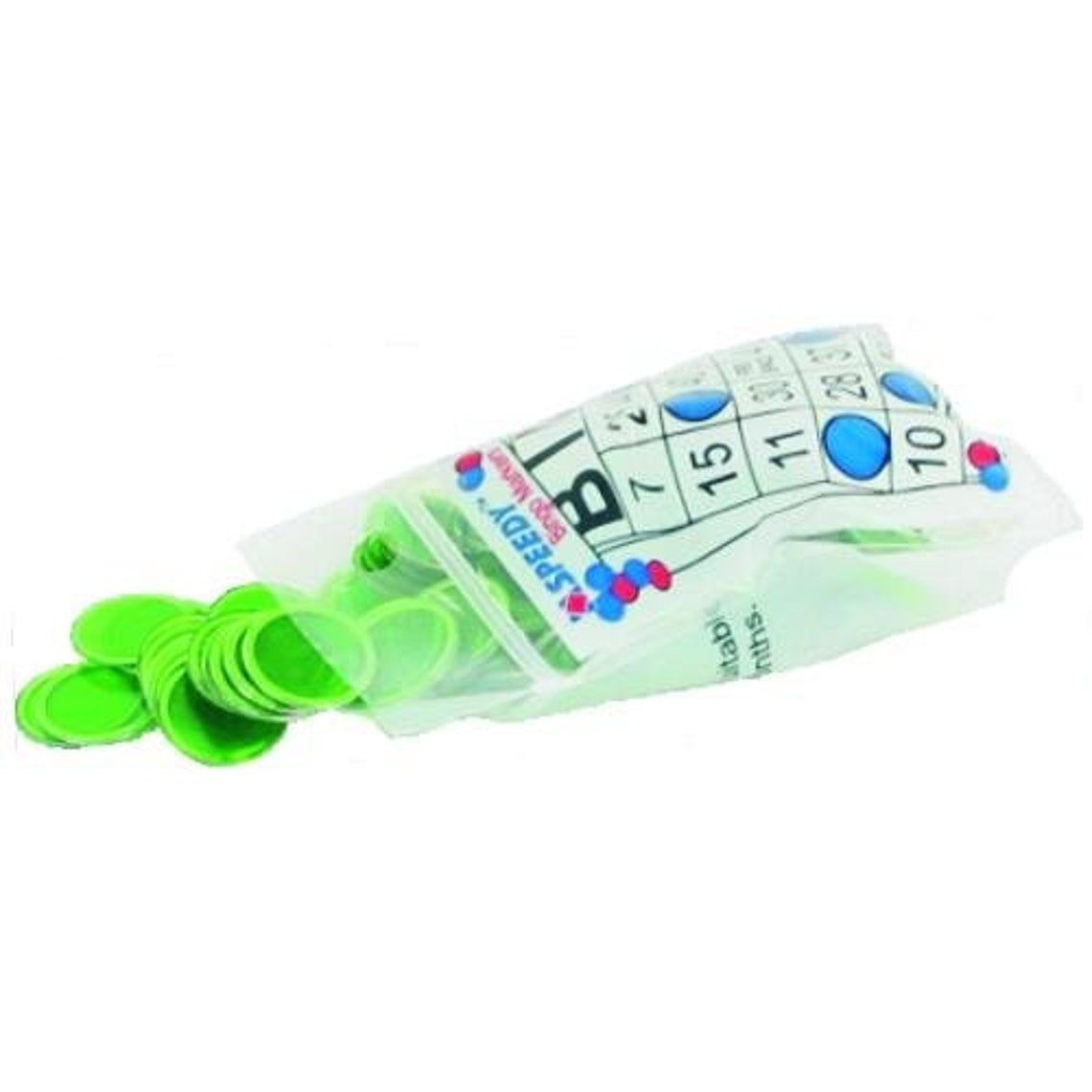 100 Magnetic Bingo Chips, Green - Etsy