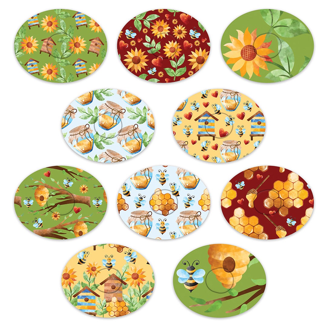 Dexcom G7 Precut Bees Mix Adhesive Patches - 10 Pack - Etsy