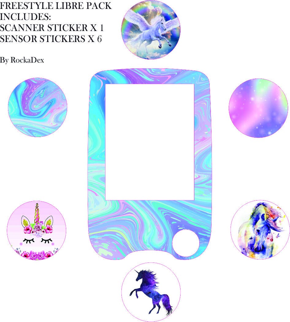 Freestyle Libre & Libre 2 Sticker Packs - Etsy