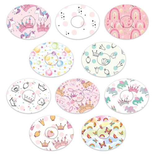 Dexcom G6 Precut SMILEY Mix Adhesive Patches 10 Pack - Etsy