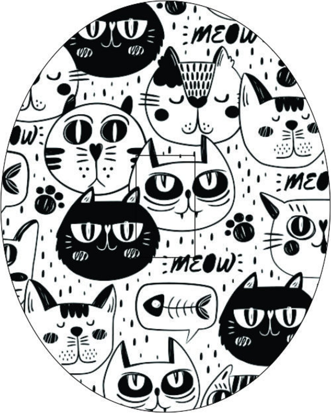 Dexcom G6 Precut Cartoon Cat Adhesive Patches 10 Pack - Etsy Canada