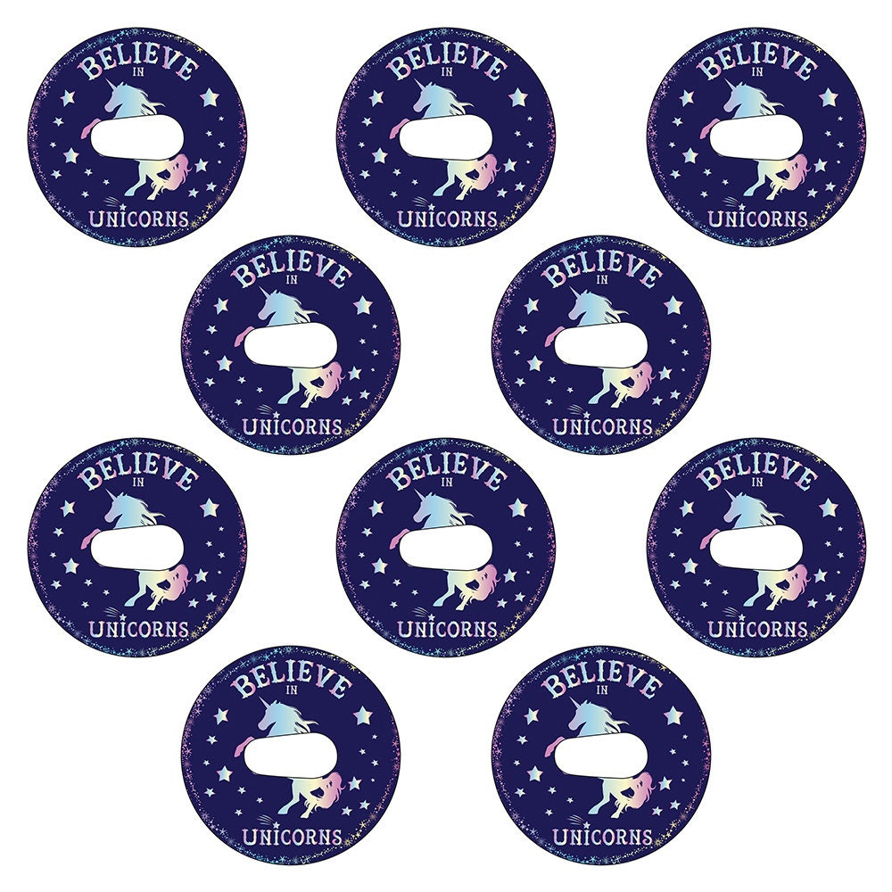 Dexcom G6 Precut Believe in Unicorns Adhesive Patches 10 - Etsy