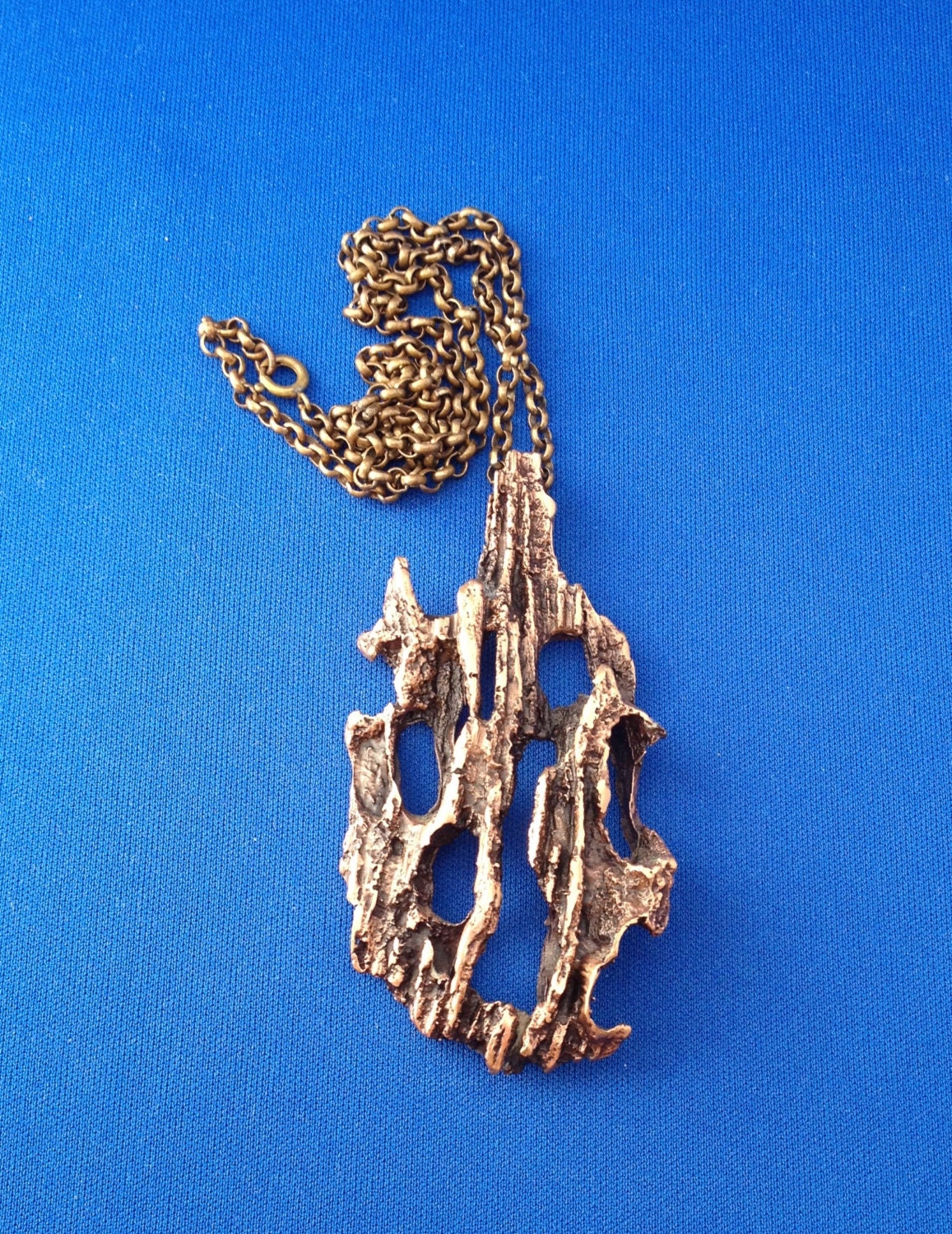 Knut Paulsen Bronze Necklace Norway - Etsy