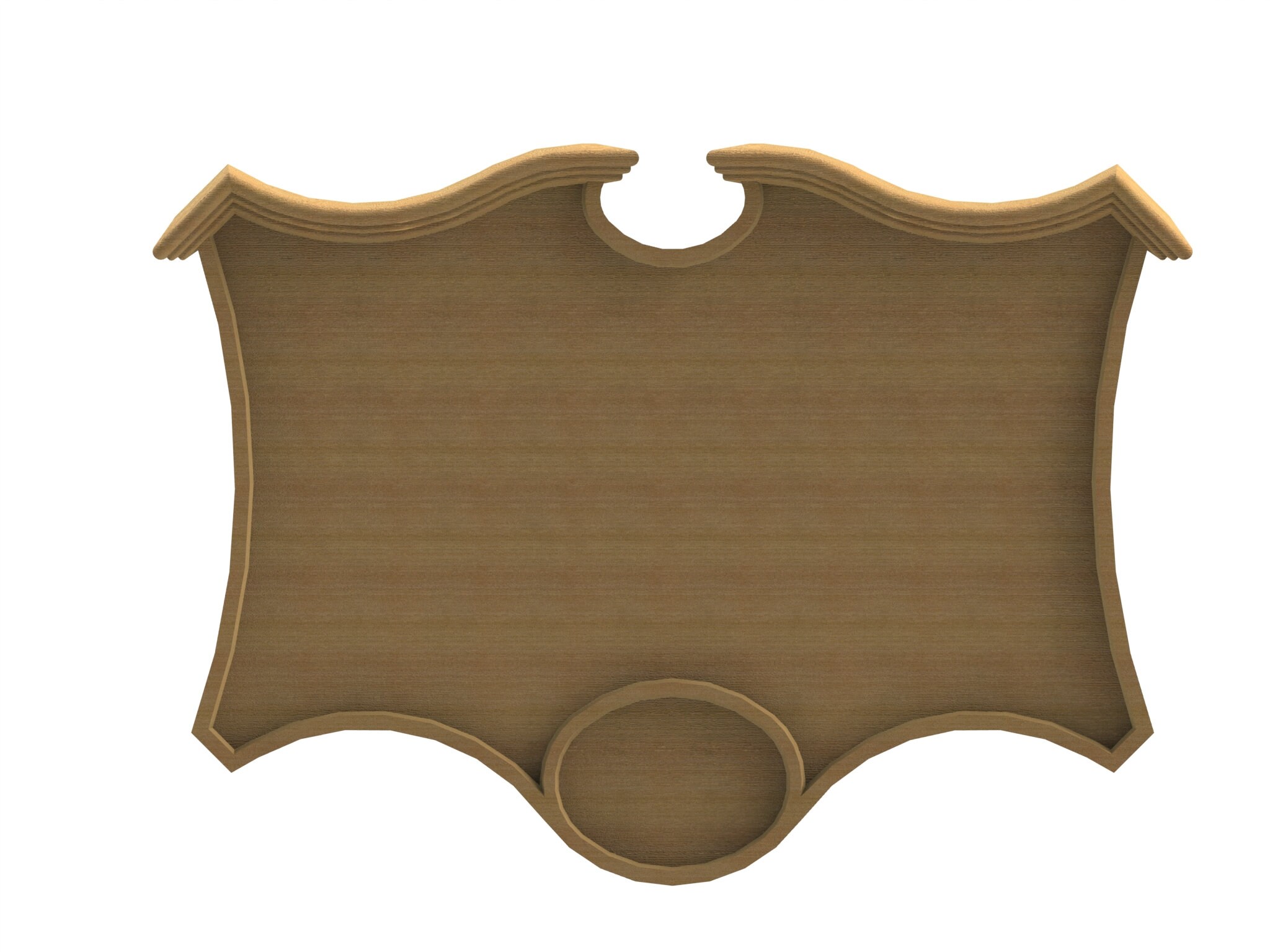 3D Rail Sign Panels 2 STL FILES for 3D CNC Carving - Etsy