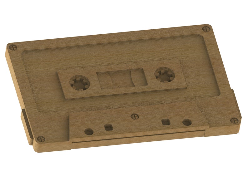 3D Cassette Tape and Records STL FILES for 3D CNC Carving - Etsy