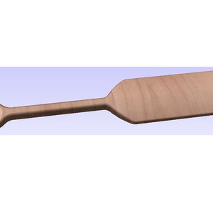 3D Paddle STL FILE for 3D CNC Carving (paddle Only) - Etsy