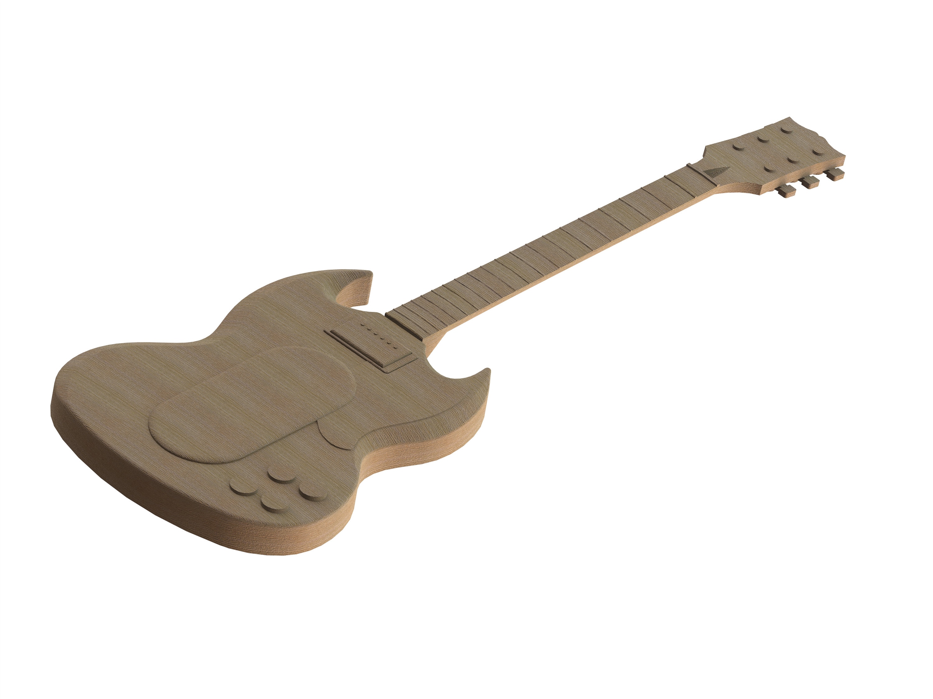 3D guitar 2 bottle opener base STL FILE for 3D CNC carving | Etsy