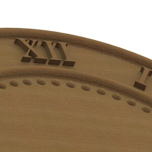 3D Clock Faces STL FILES for 3D CNC Carving - Etsy