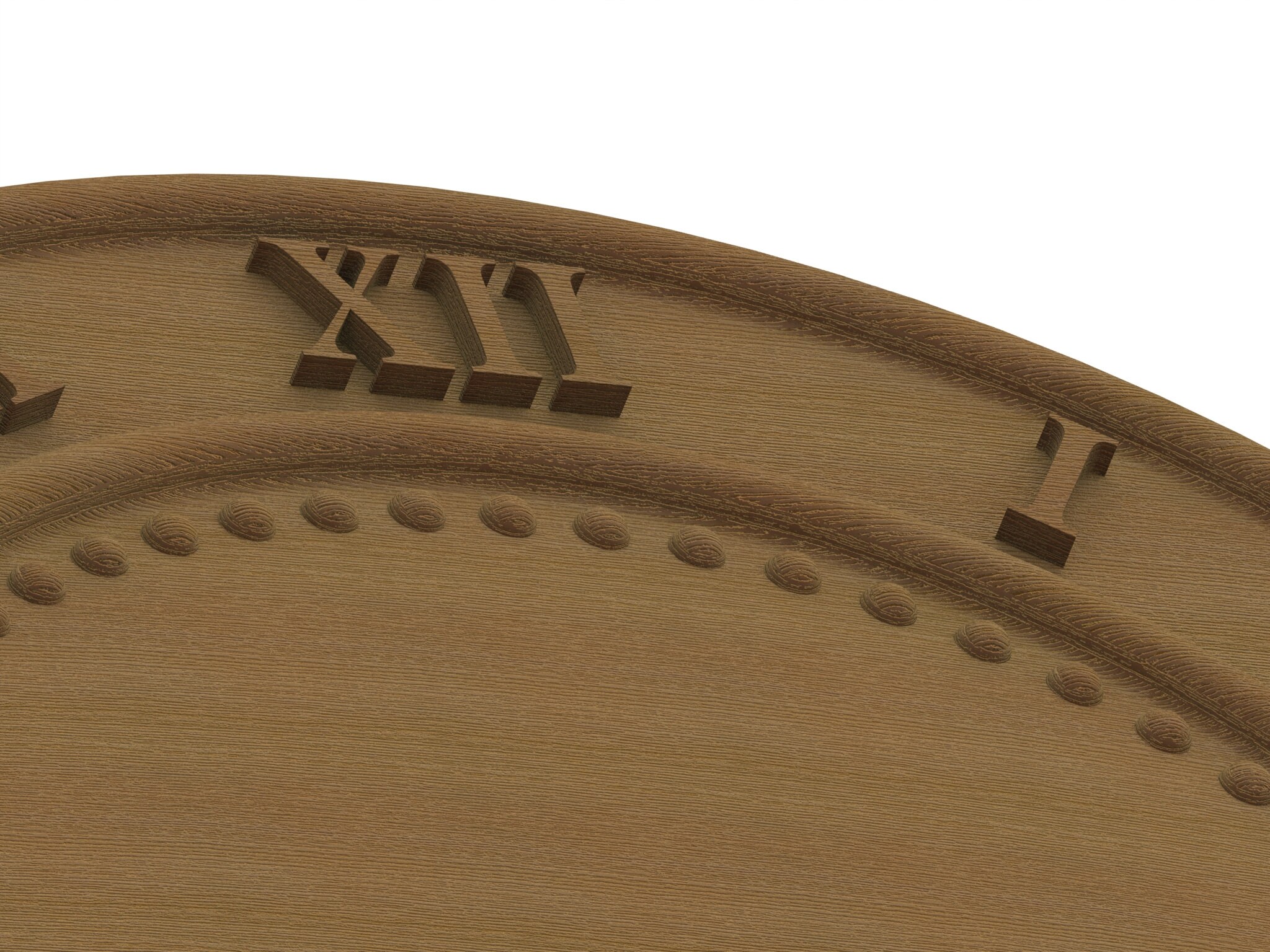 3D Clock Faces STL FILES for 3D CNC Carving - Etsy Canada