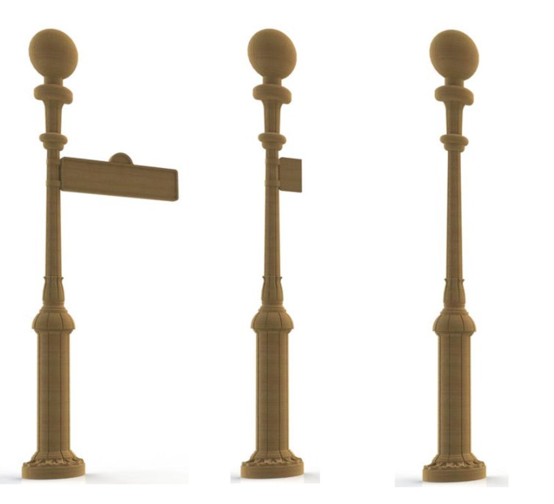 3D Street Sign STL FILES for 3D CNC Carving - Etsy