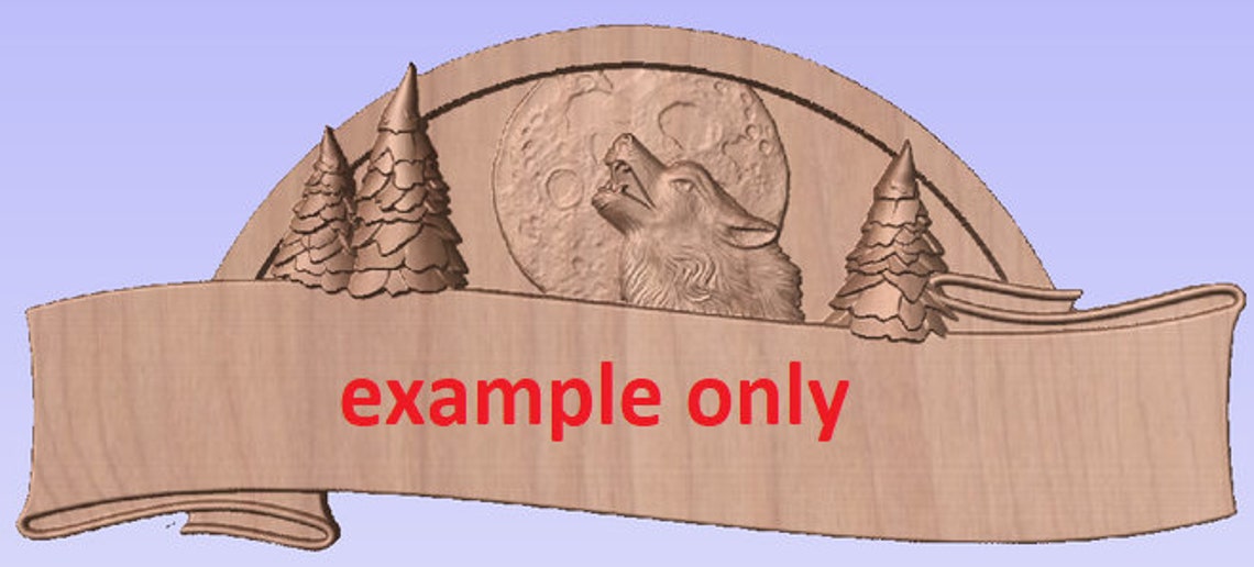 3D Evergreen Trees STL FILES for 3D CNC Carving - Etsy Hong Kong