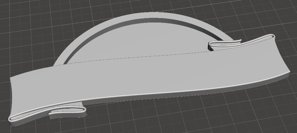 3D Ribbon Sign Panels 1 12 Files STL FILES for 3D CNC | Etsy