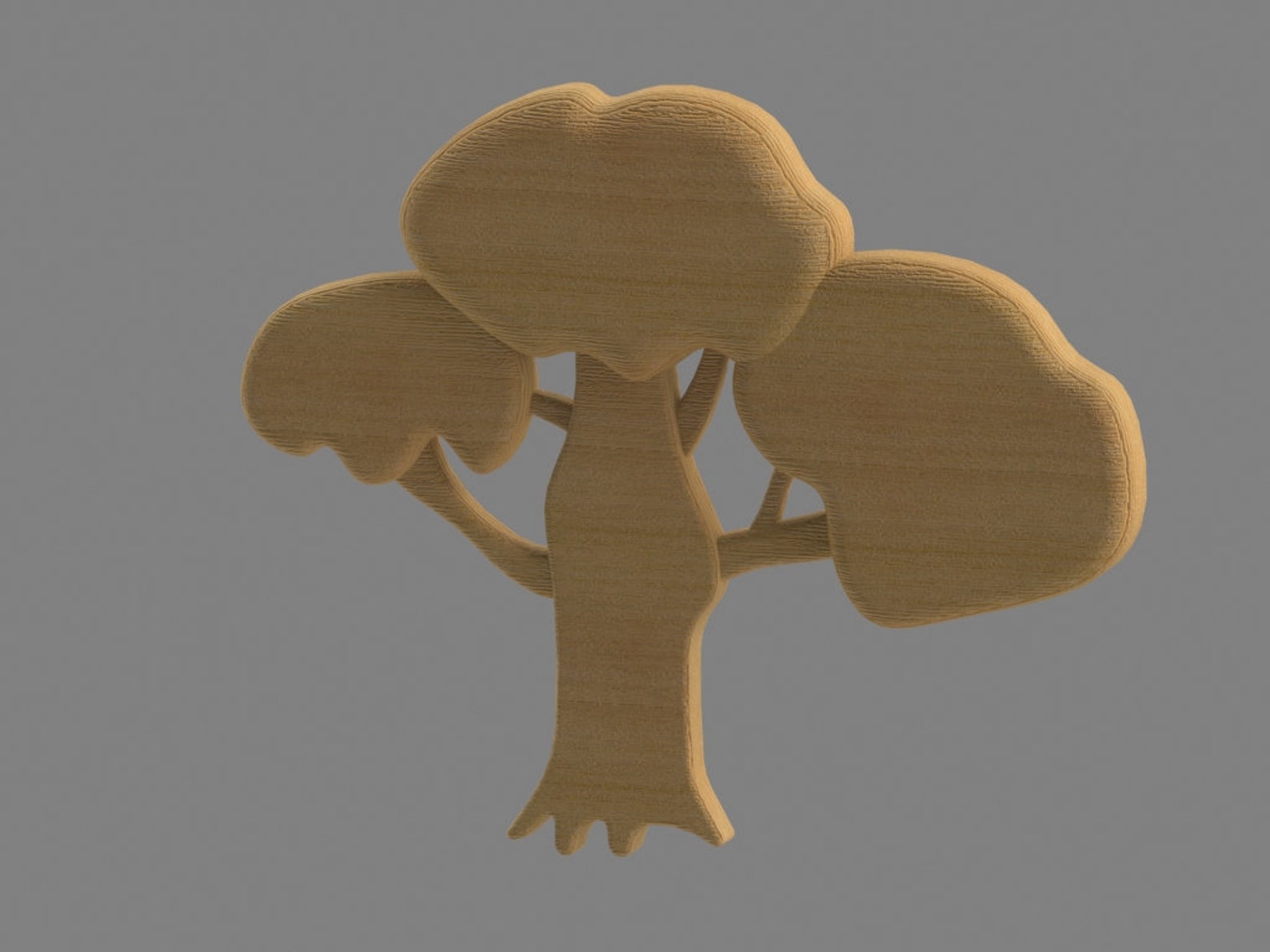 3D Leafy Trees STL FILES for 3D CNC Carving - Etsy Australia
